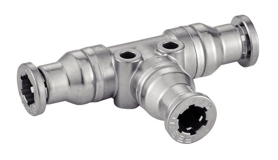 UNION EN TÉ Inox (Modelo : 50967)