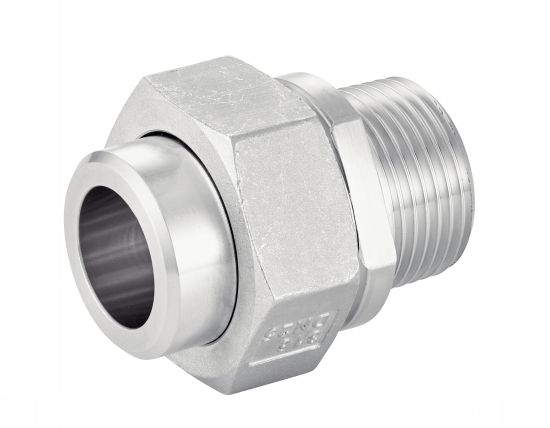 RACCORDS UNION JOINT PLAT LISSE M LE GAZ CONIQUE NPT Inox 316L RACCORDS UNION JOINT PLAT LISSE M LE GAZ CONIQUE NPT Inox 316L