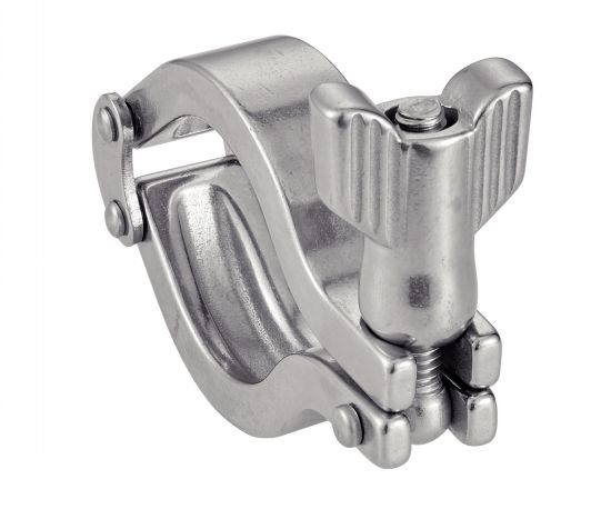 Collier clamp double articulation en inox 304 - ASME BPE | BENE INOX