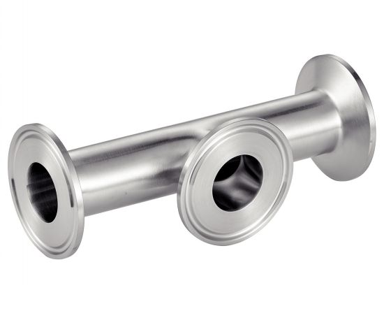 Té Clamp ASME BPE en inox - Manchette courte | BENE INOX