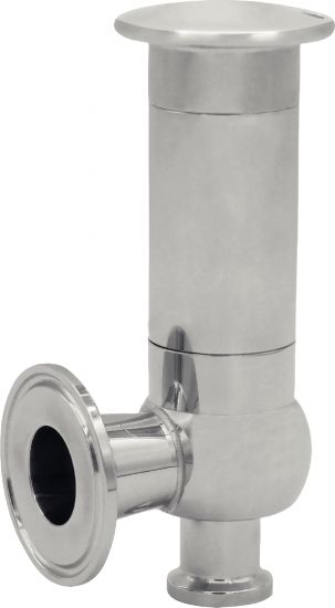SOUPAPE DE SÛRETÉ ASEPTIQUE Inox 1.4404 ASME BPE (Modelo : 8058)