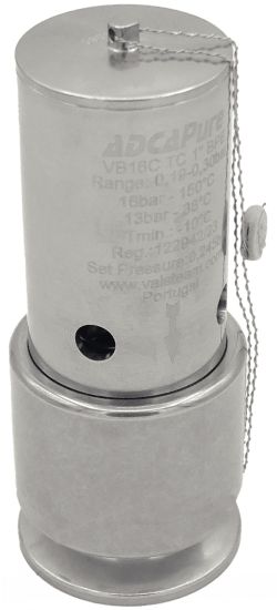 Casse vide aseptique Clamp - inox 316L ASME BPE | BENE INOX